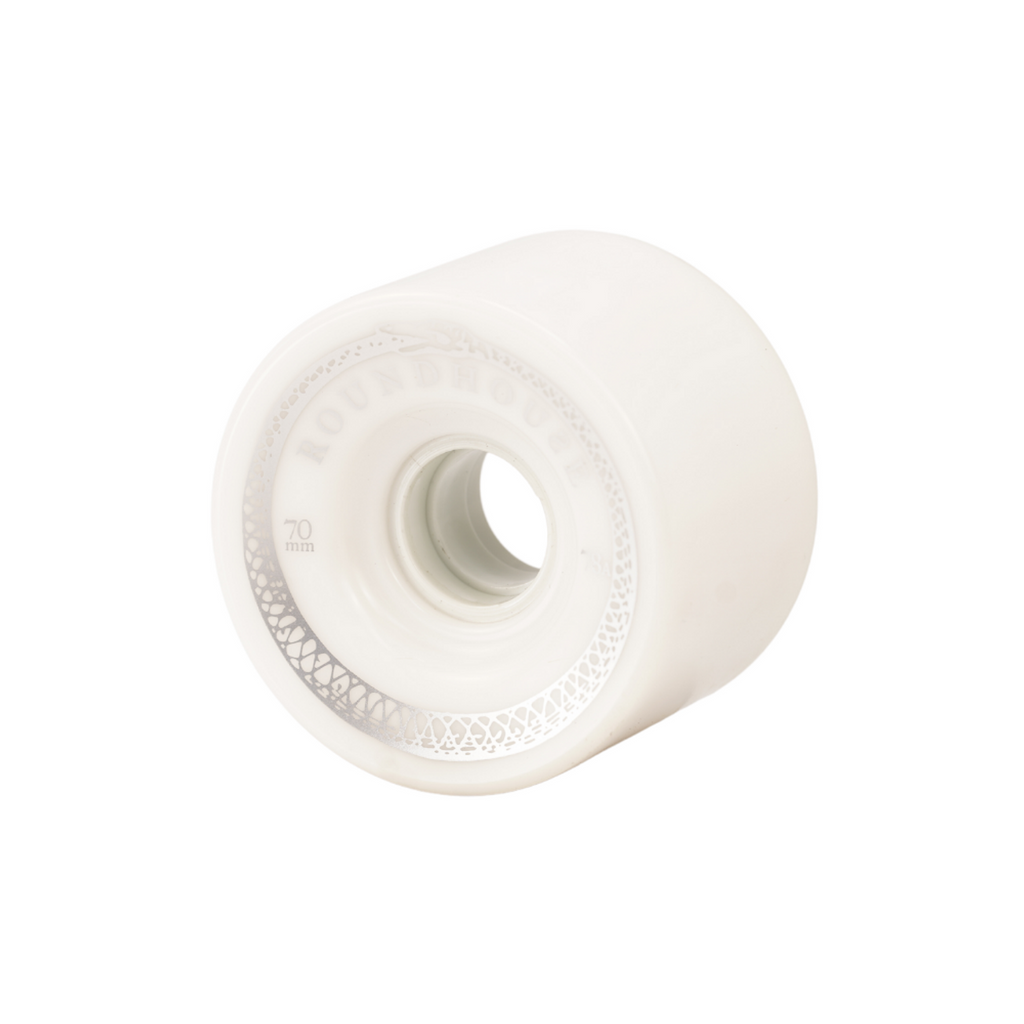Roundhouse 70 x 48mm Mag Shell White Wheel Set – SantoLoco Hawaii